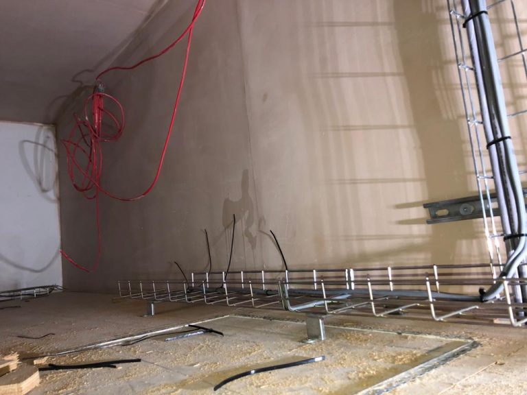 Containment basket Pimlico shop – Local Electricians – Indigo Electrical